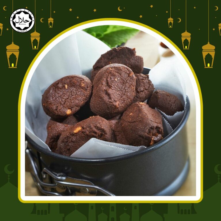 Pink Himalayan Sea Salt Chocolate Almond Cookies - Mdm Ling Bakery