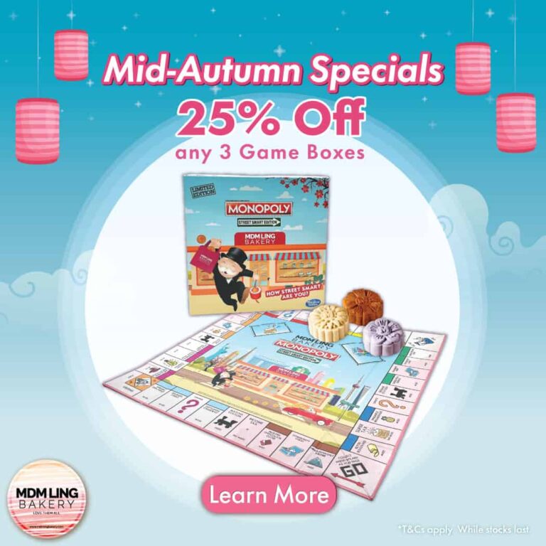 Mid Autumn Mooncakes - Mdm Ling Bakery - Singapore 2022