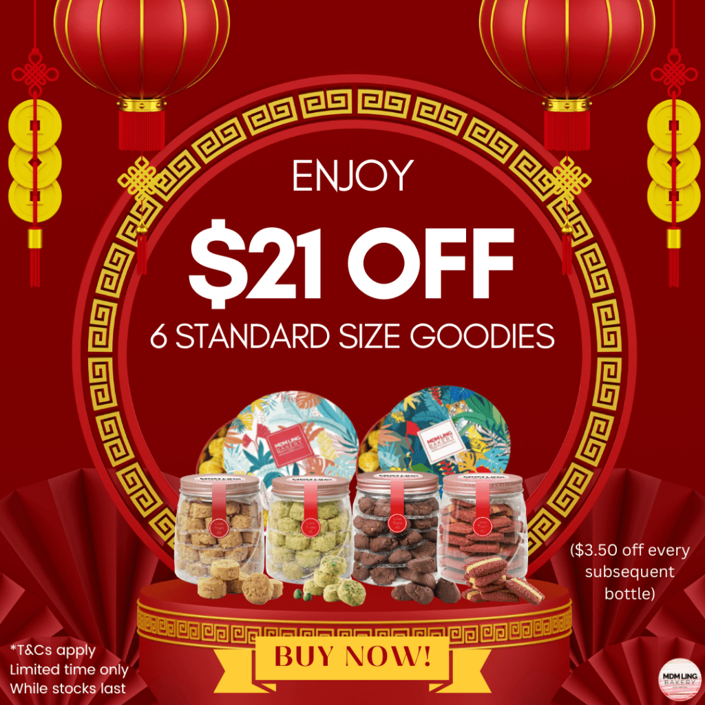 Chinese New Year Cookies And Snacks Singapore Mdm Ling Bakery 2023