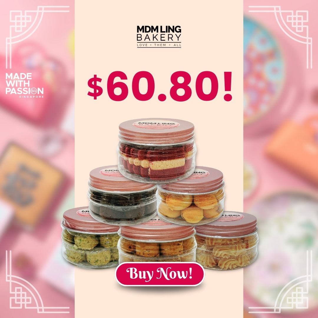 Most Popular Chinese New Year Goodies 2023 - Mdm Ling Bakery