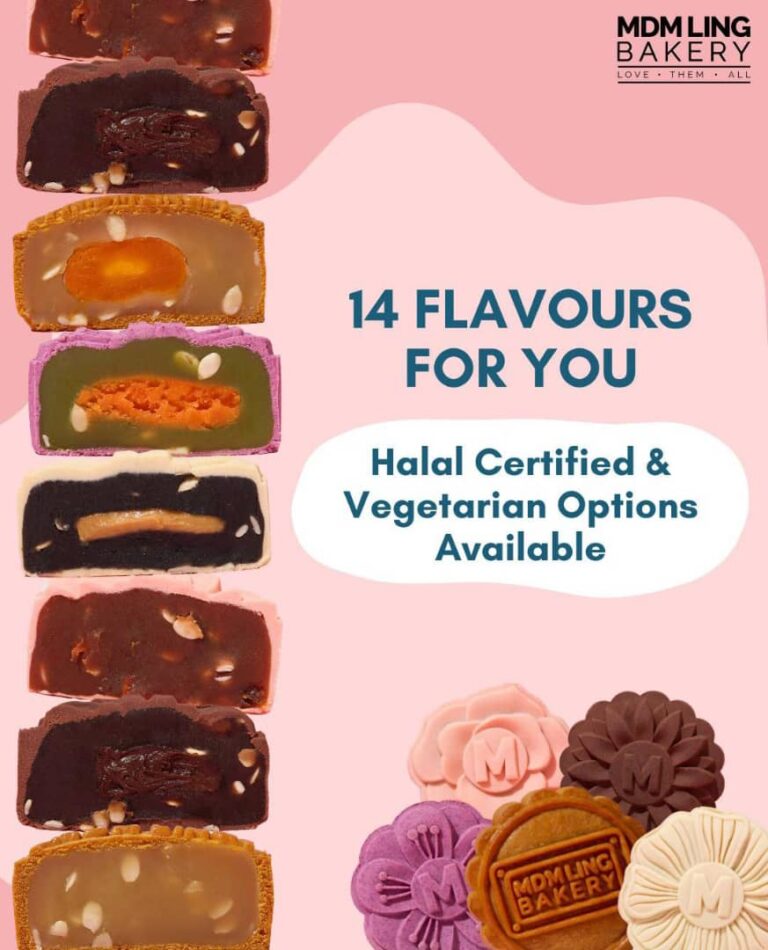 Halal & Vegetarian Mooncakes 2025 | MDM Ling Bakery